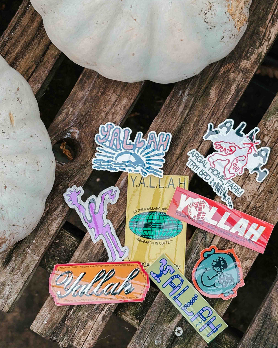 Sticker Pack – Yallah Coffee